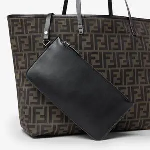 Fendi Medium Roll Ff Zucca Shopper